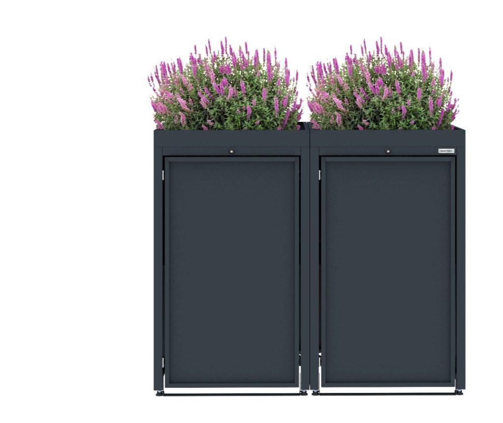 Kensington Double Wheelie Bin Storage | Quick Delivery