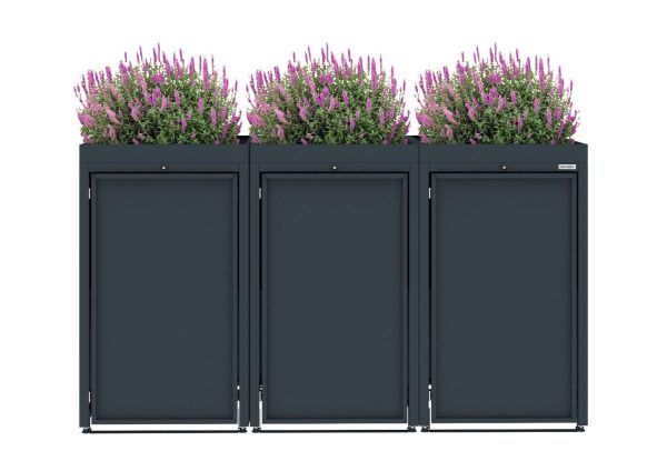 Kensington Combination Planter Wheelie Bin Storage