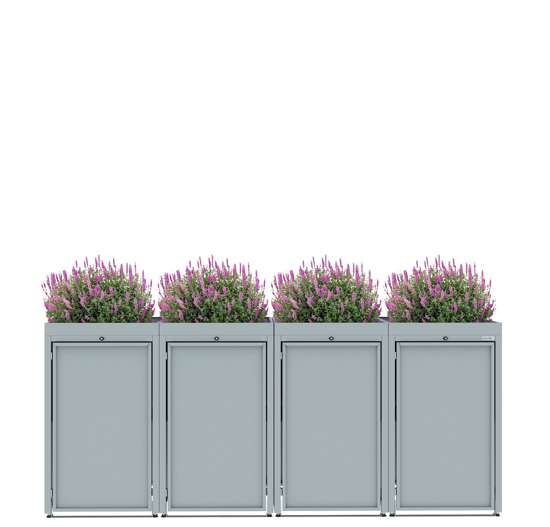 Kensington Combination Planter Wheelie Bin Storage