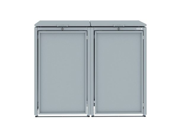 Double Wheelie Bin Storage - Handcrafted In The Cotswolds