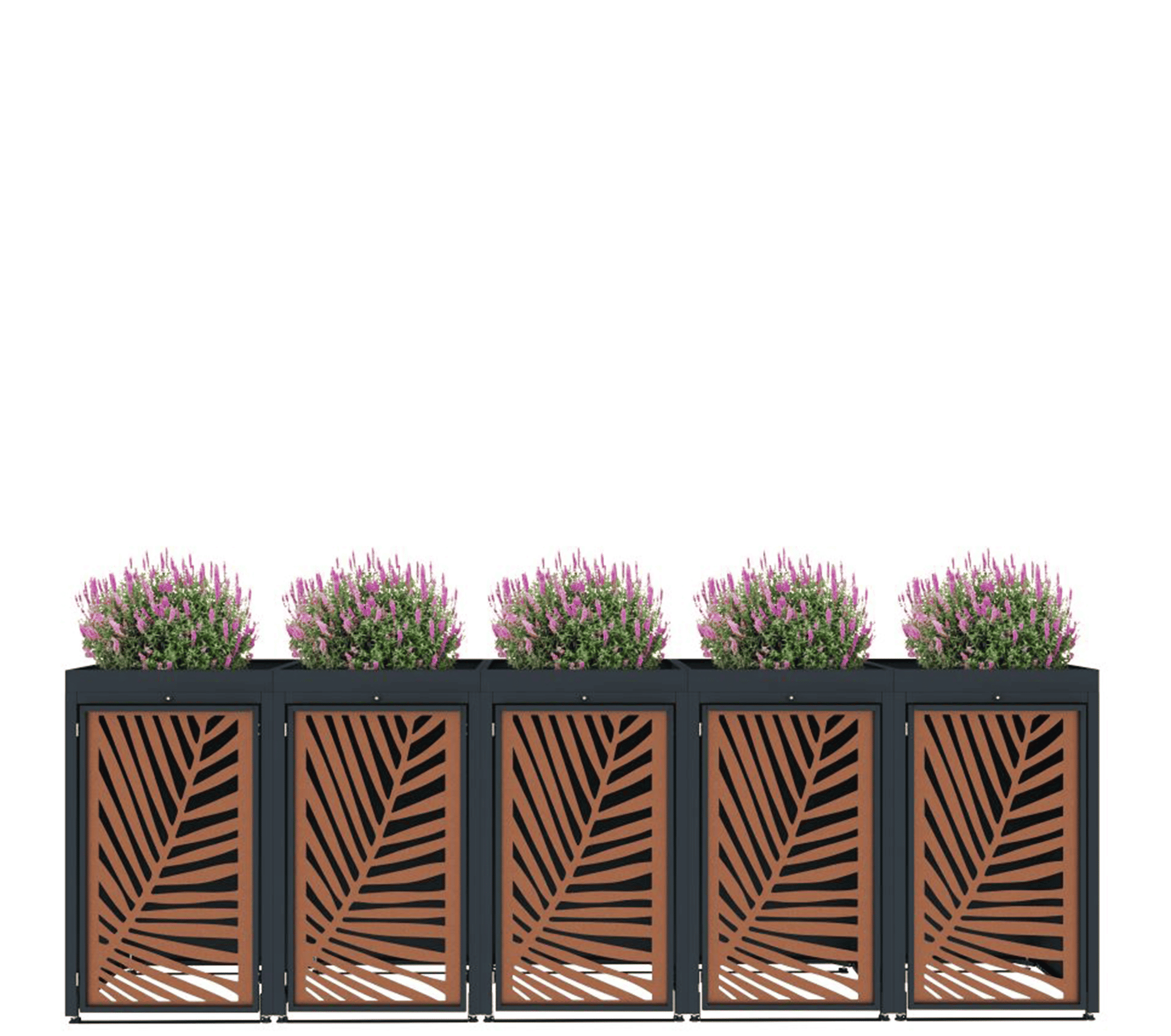 Chelsea Quintuple Wheelie Bin Storage | Wheelie Bin Storage